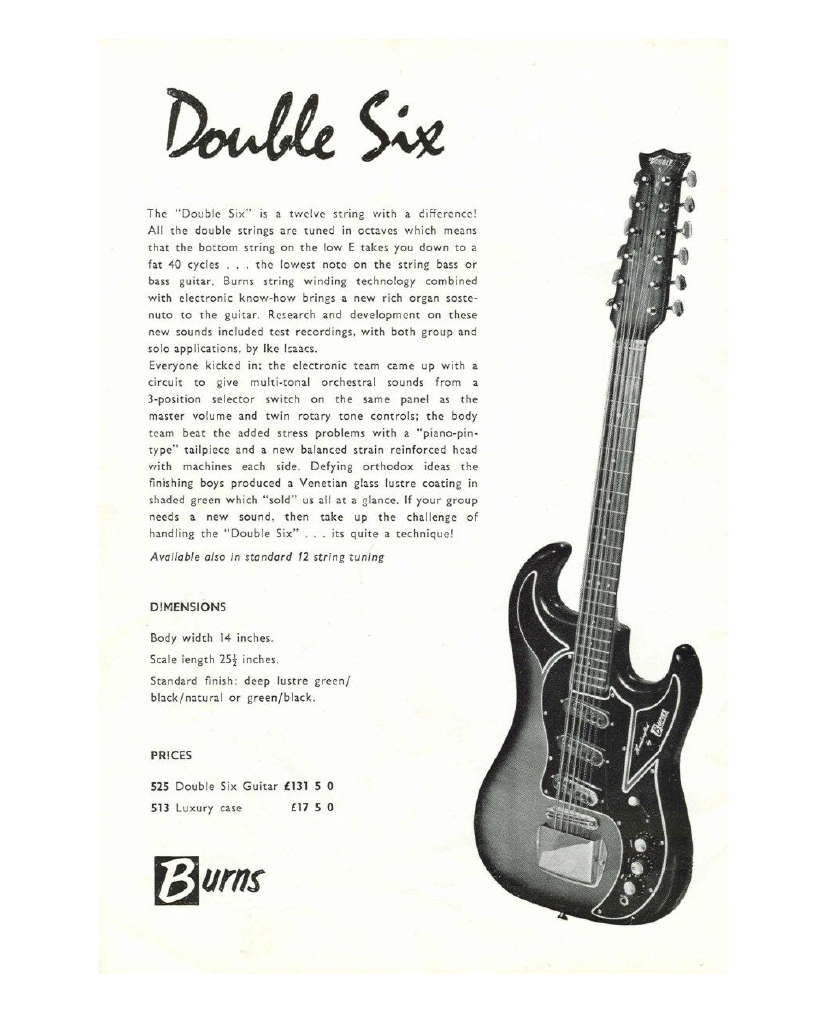 Burns Double 6 Reference Page
