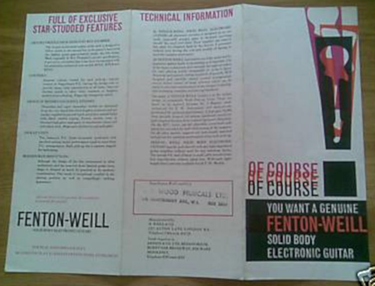 Fenton-Weill Publicity Archive Reference page